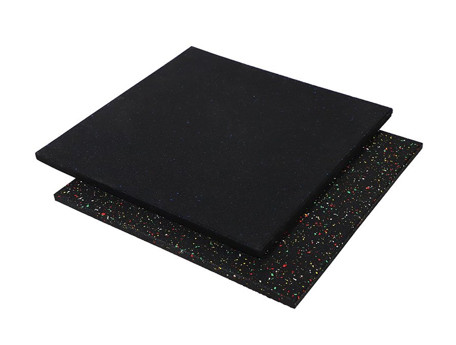 15MM 100% Black small granules gym rubber floor mat_gym floor mats ...