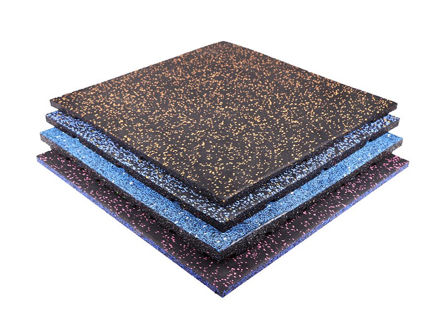 30MM Interlocking lamination with fleck gym rubber floor mat_home gym ...