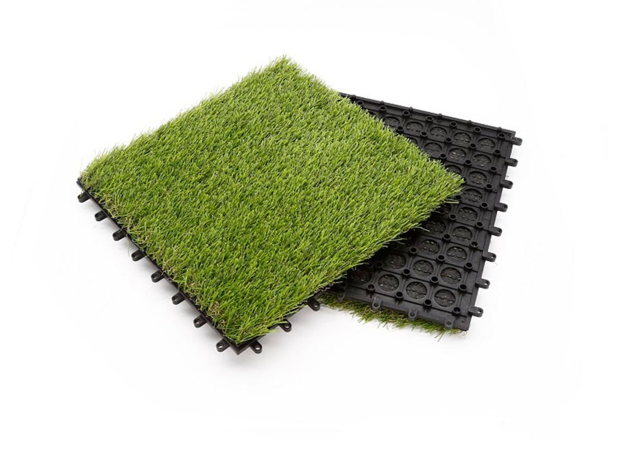 Interlocking landscaping artificial lawn grass _ grass tiles _ turf ...